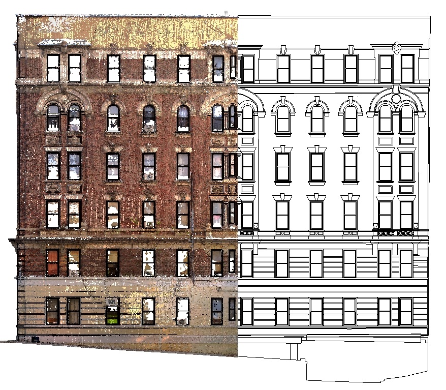 Building Facade Drawing