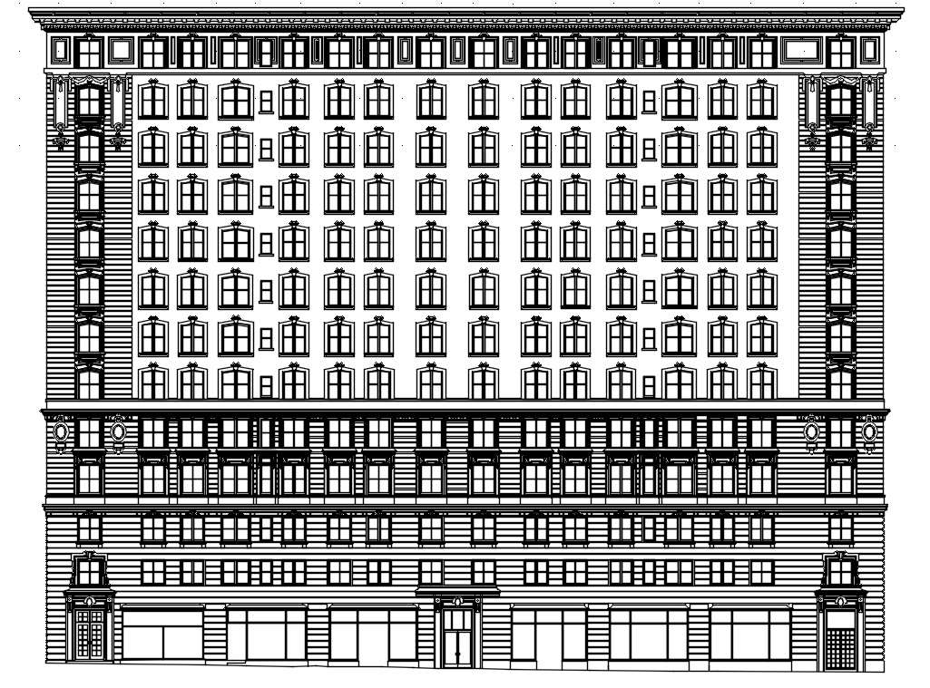 Façade Architectural Surveys | As-Built Elevation Drawings - G&P Associates