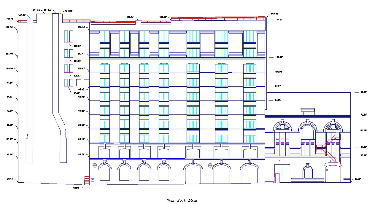Façade Architectural Surveys | As-Built Elevation Drawings - G&P Associates